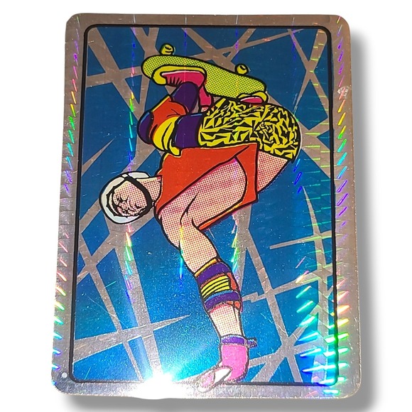 Design | Vintage 198s Prism Holographic Skateboard Vending Machine ...
